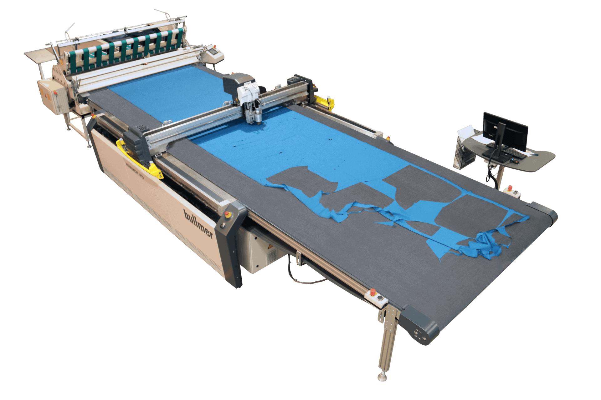 Automatic Fabric Cutting Machine Sofa Cutter Assyst Bullmer Automatic Fabric Cutting Machine Sofa Cutter Assyst Bullmer
